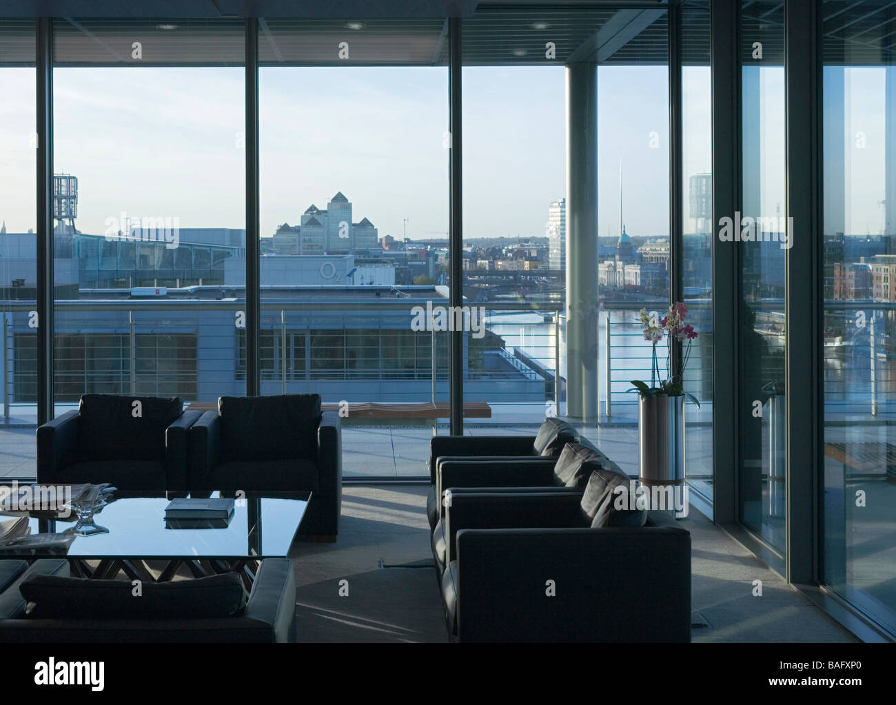 RIVERSIDE ONE OFFICES, SCOTT TALLON WALKER, DUBLIN, IRELAND Stock Photo ...