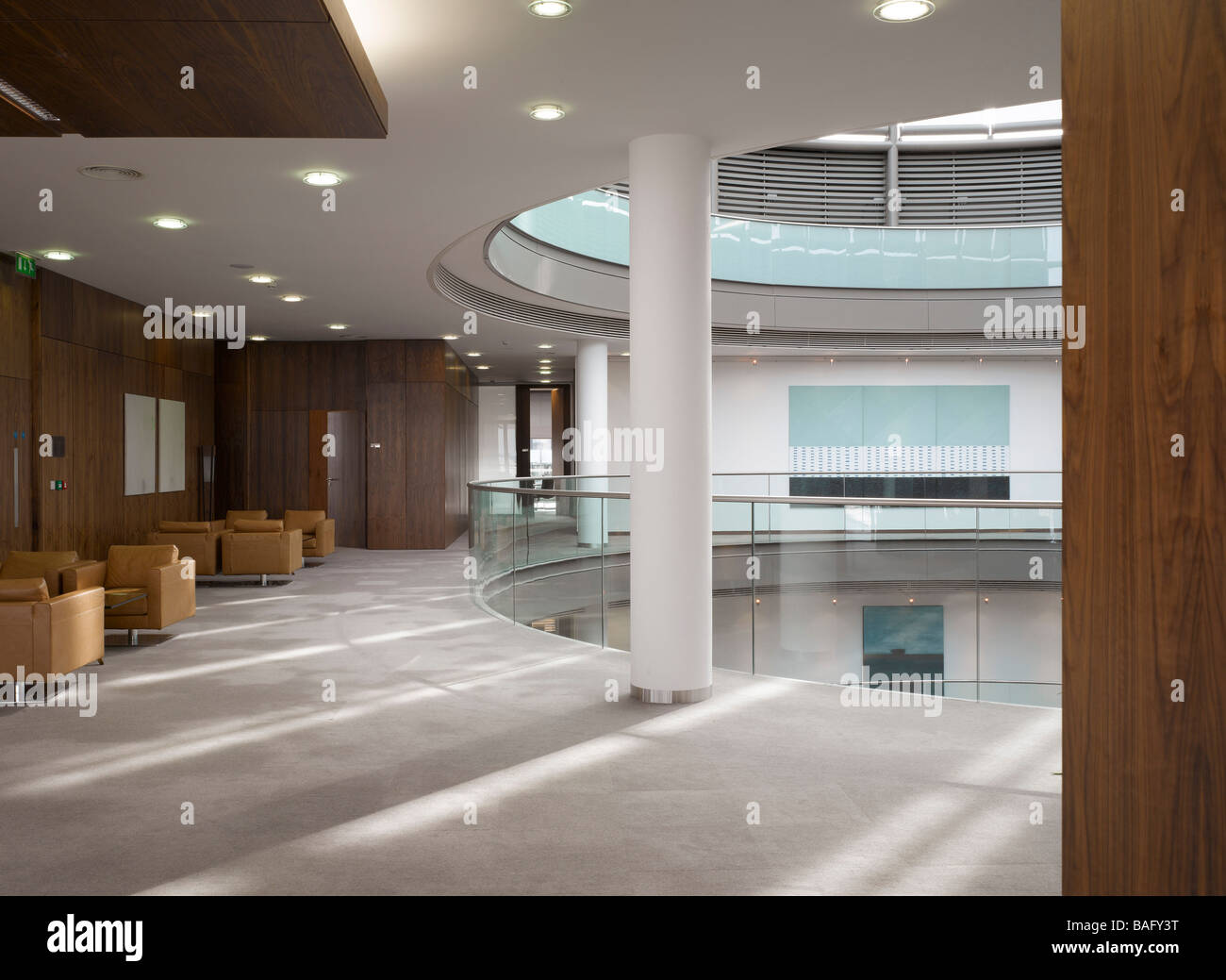 RIVERSIDE ONE OFFICES, SCOTT TALLON WALKER, DUBLIN, IRELAND Stock Photo ...