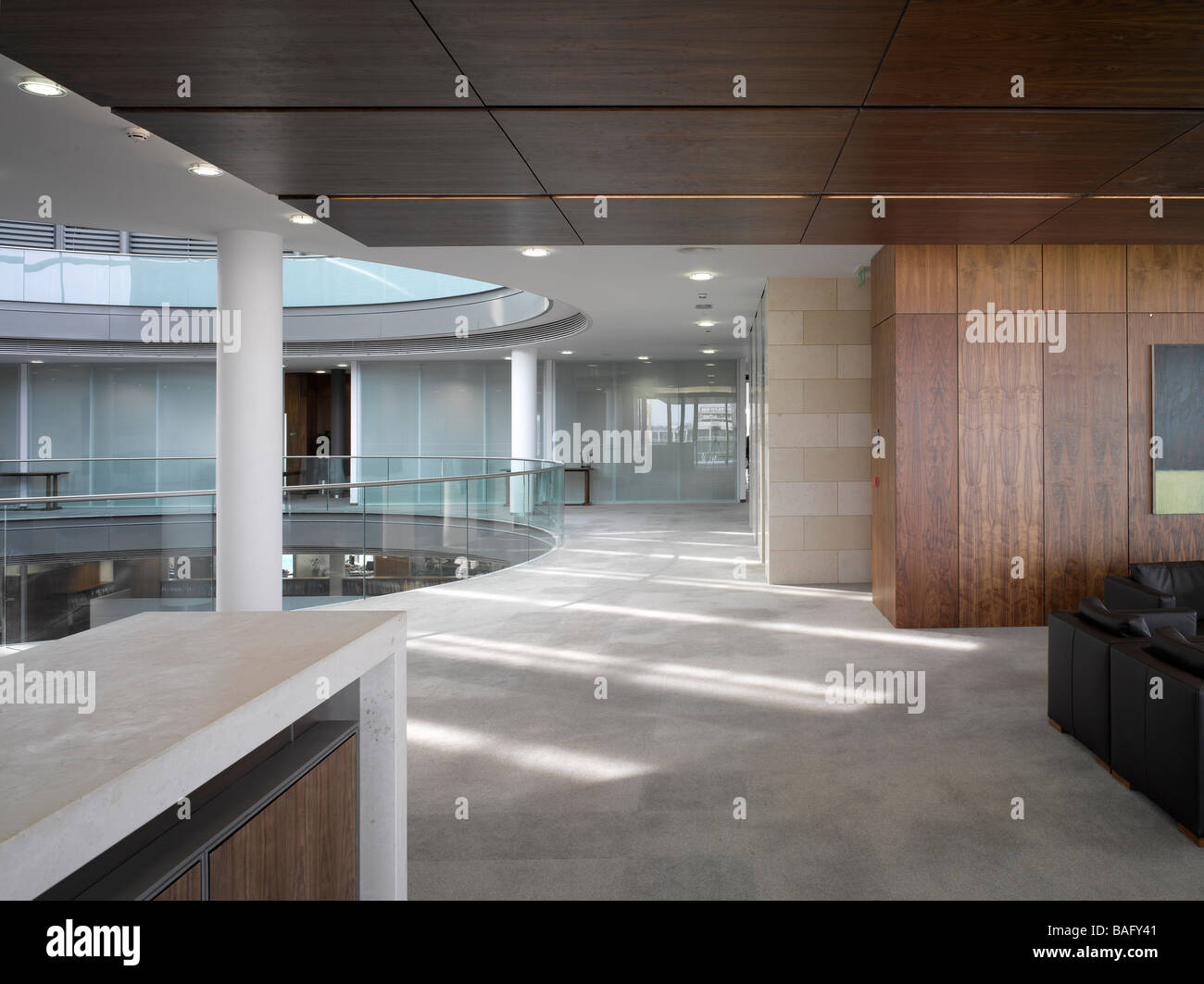 RIVERSIDE ONE OFFICES, SCOTT TALLON WALKER, DUBLIN, IRELAND Stock Photo ...