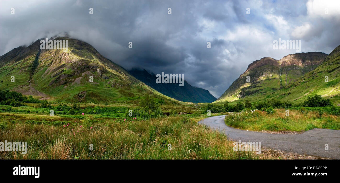 Summer at Glen Coe, Highlands, Scotland, UK Stock Photo - Alamy