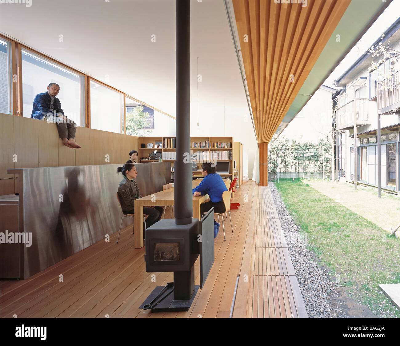 Engawa House / Porch House, Tokyo, Japan, Tezuka Architects, Engawa ...