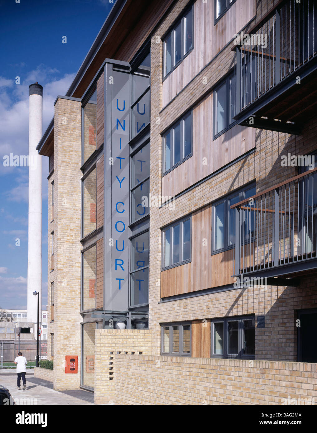 Unity Court, London, United Kingdom, Ecd Architects, Unity court side ...