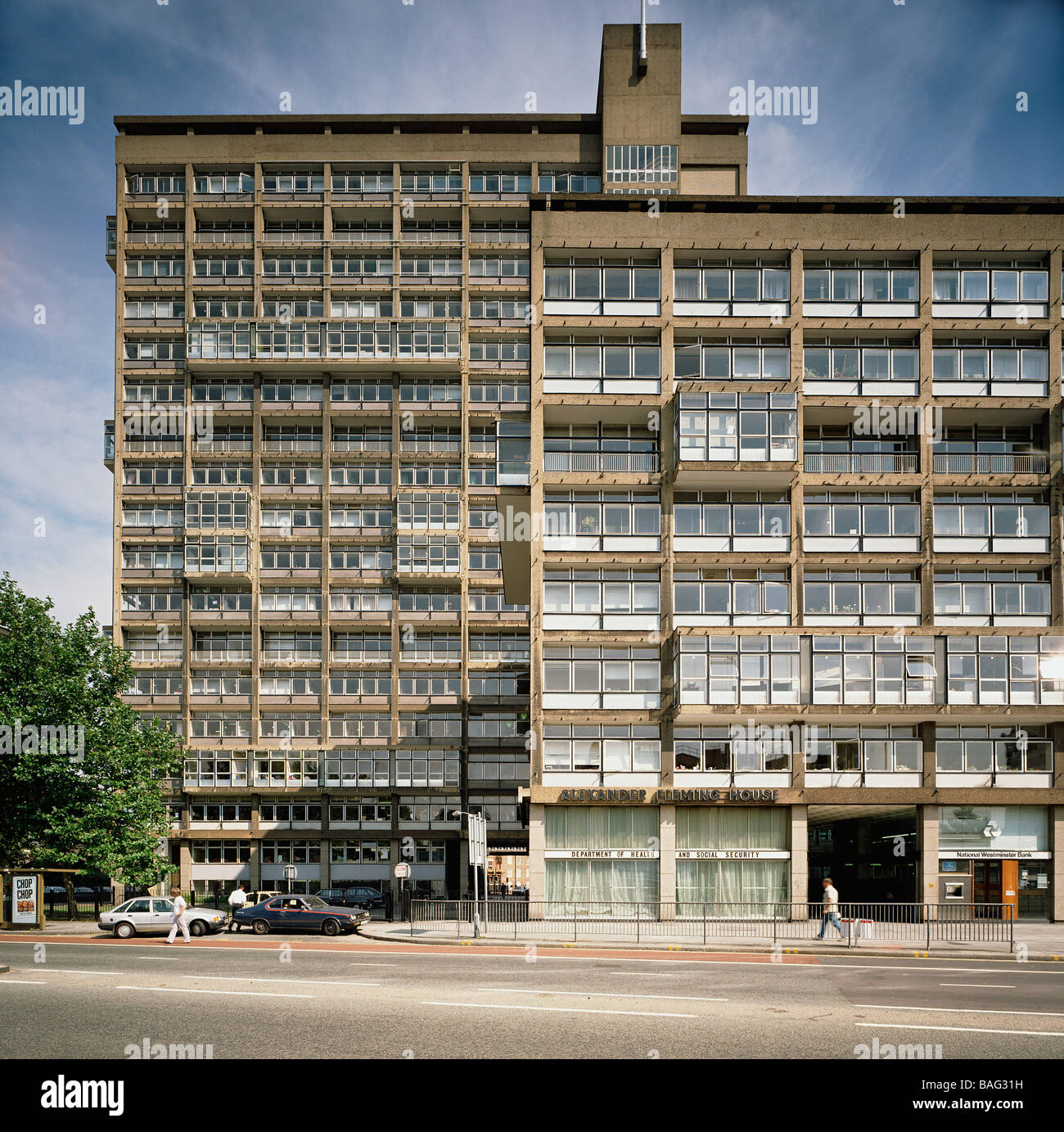 Alexander Fleming House, London, United Kingdom, Erno Goldfinger ...