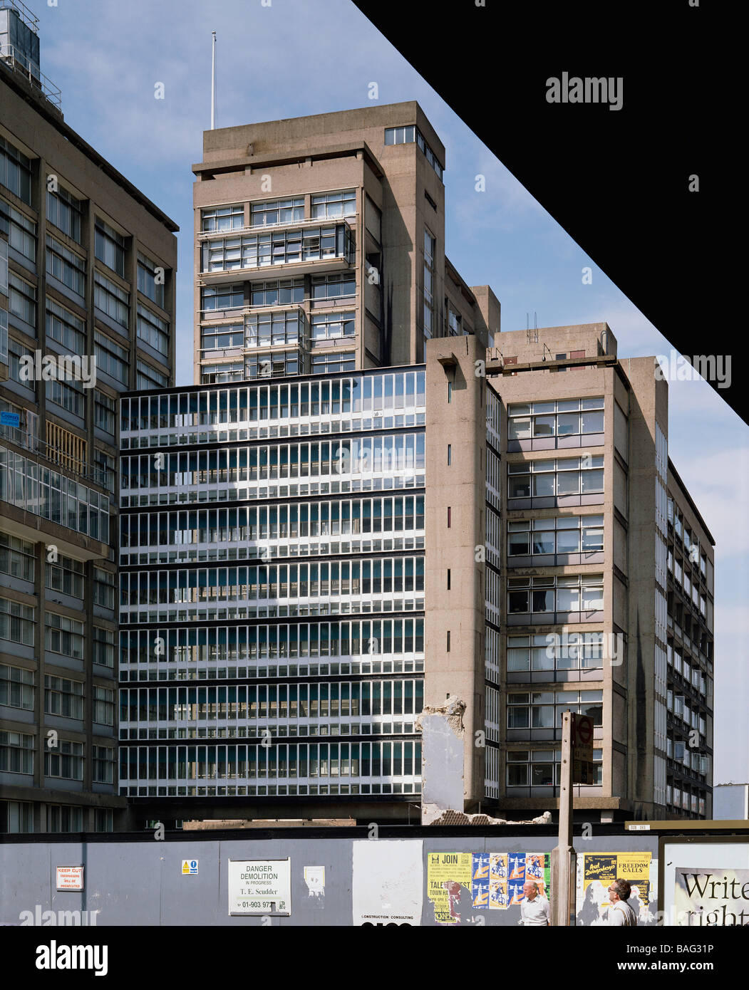 Alexander Fleming House, London, United Kingdom, Erno Goldfinger ...