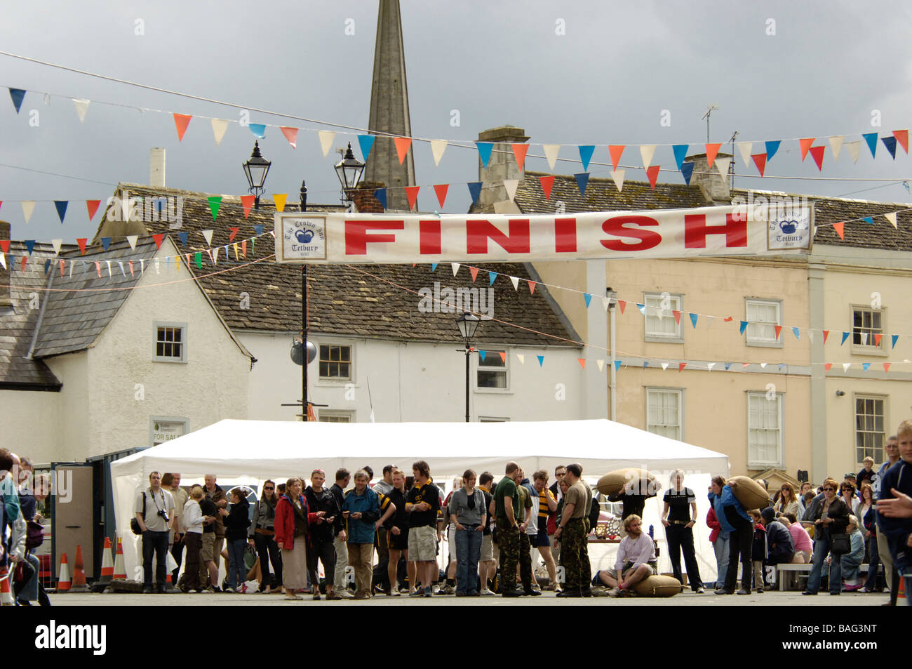 Tetbury Woolsack Races Gloucestershire England May 2006 Stock Photo - Alamy