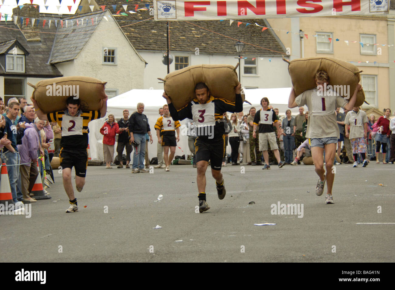 Tetbury Woolsack Races Gloucestershire England May 2006 Stock Photo - Alamy