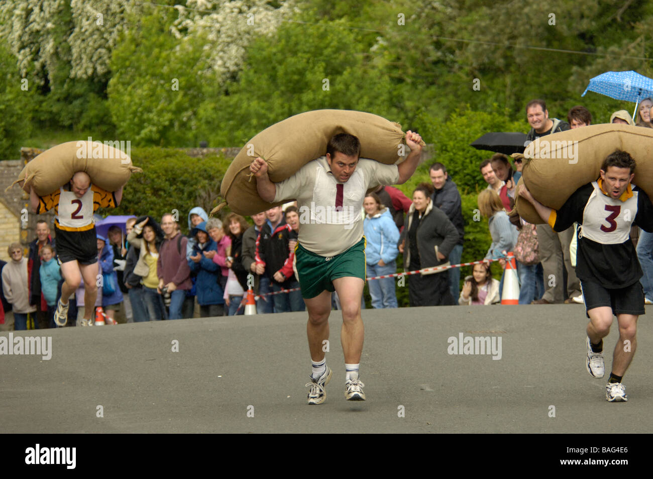 Tetbury Woolsack Races Gloucestershire England May 2006 Stock Photo - Alamy