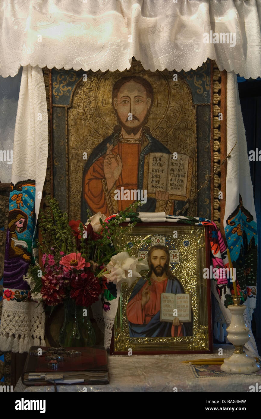 Wood Church of the Holy Paraskeva in Desesti 1770 Icons Maramures ...
