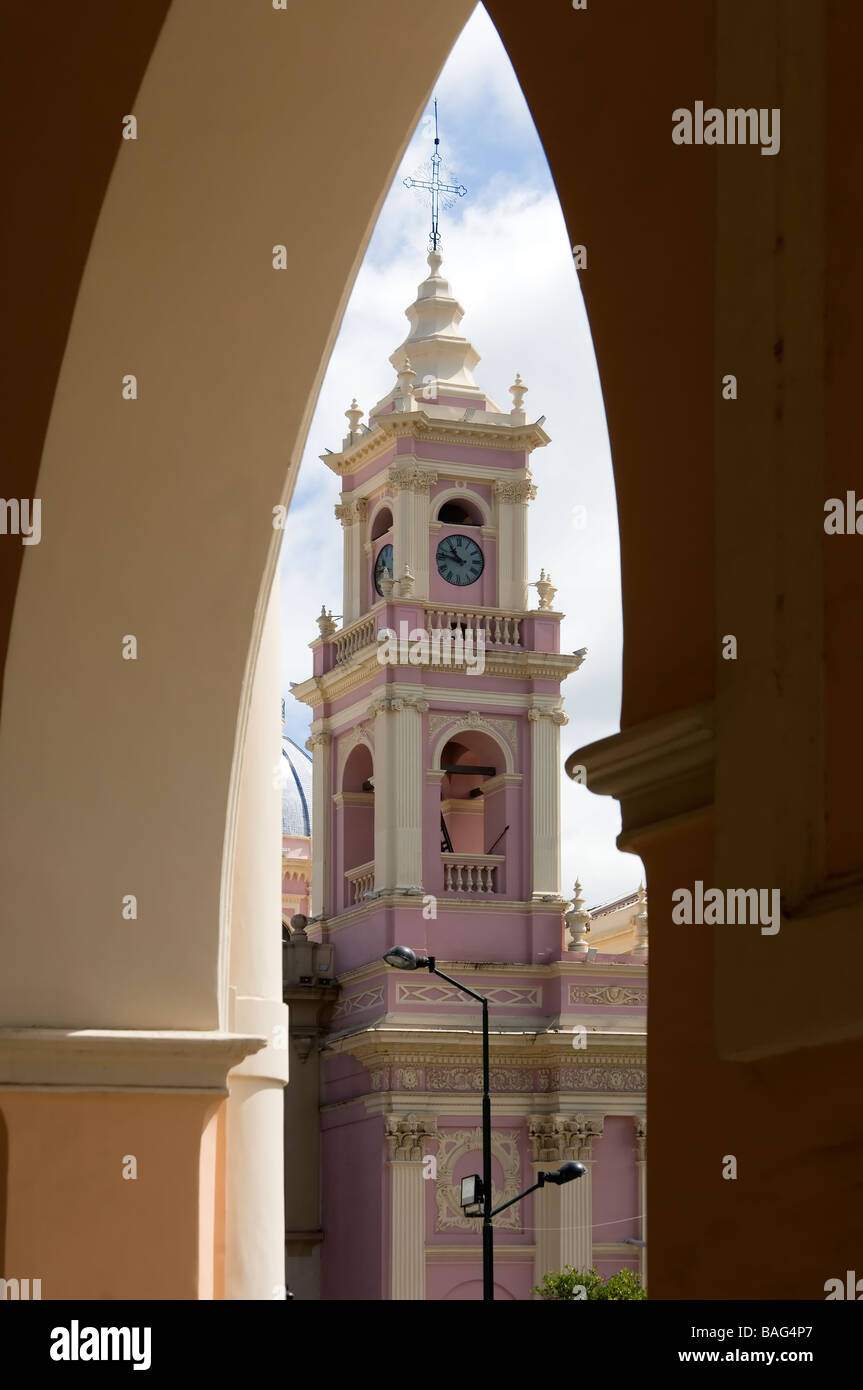 Salta Neoclassical Cathedral Plaza 9 de Julio Argentina Stock Photo - Alamy