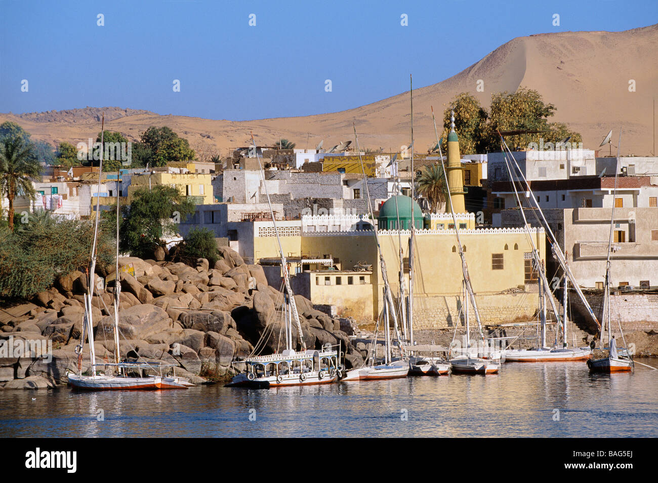 Egypt, Upper Egypt, Nubia, Nile Valley, Elephantine Island, Nubian ...