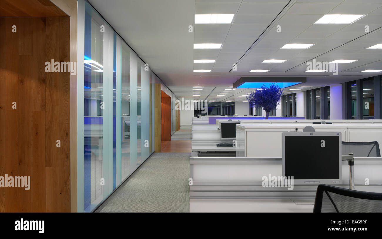isg offices open office space Stock Photo - Alamy