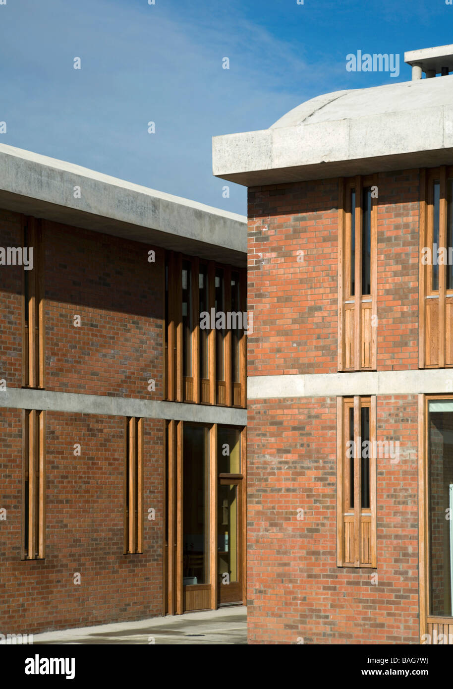 st ultans school junction of buildings Stock Photo - Alamy