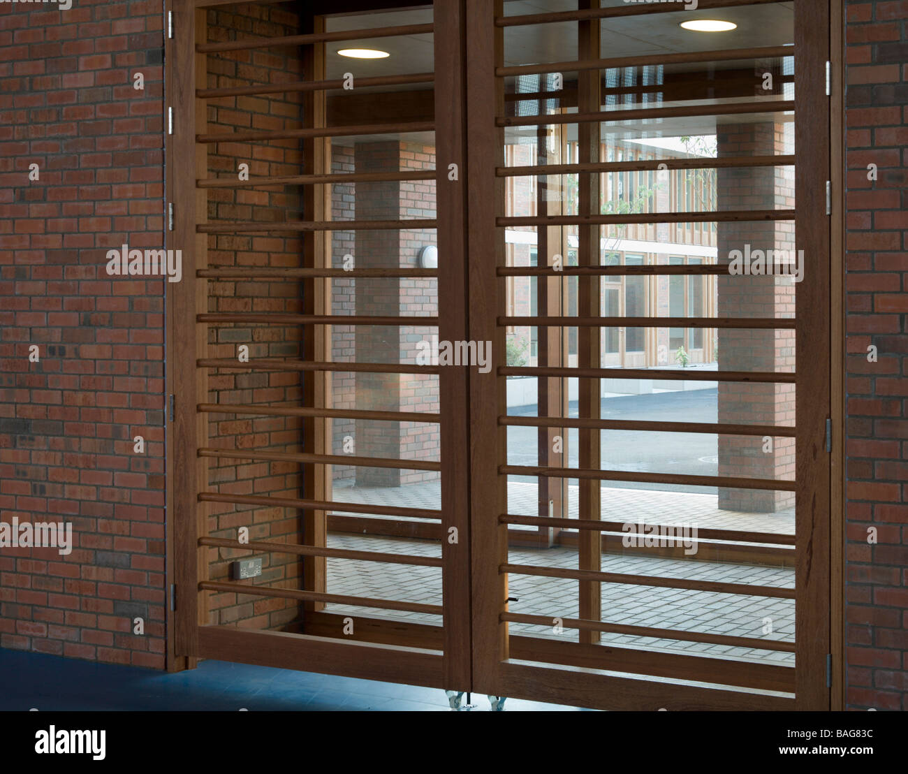 st ultans school climbing screens Stock Photo - Alamy