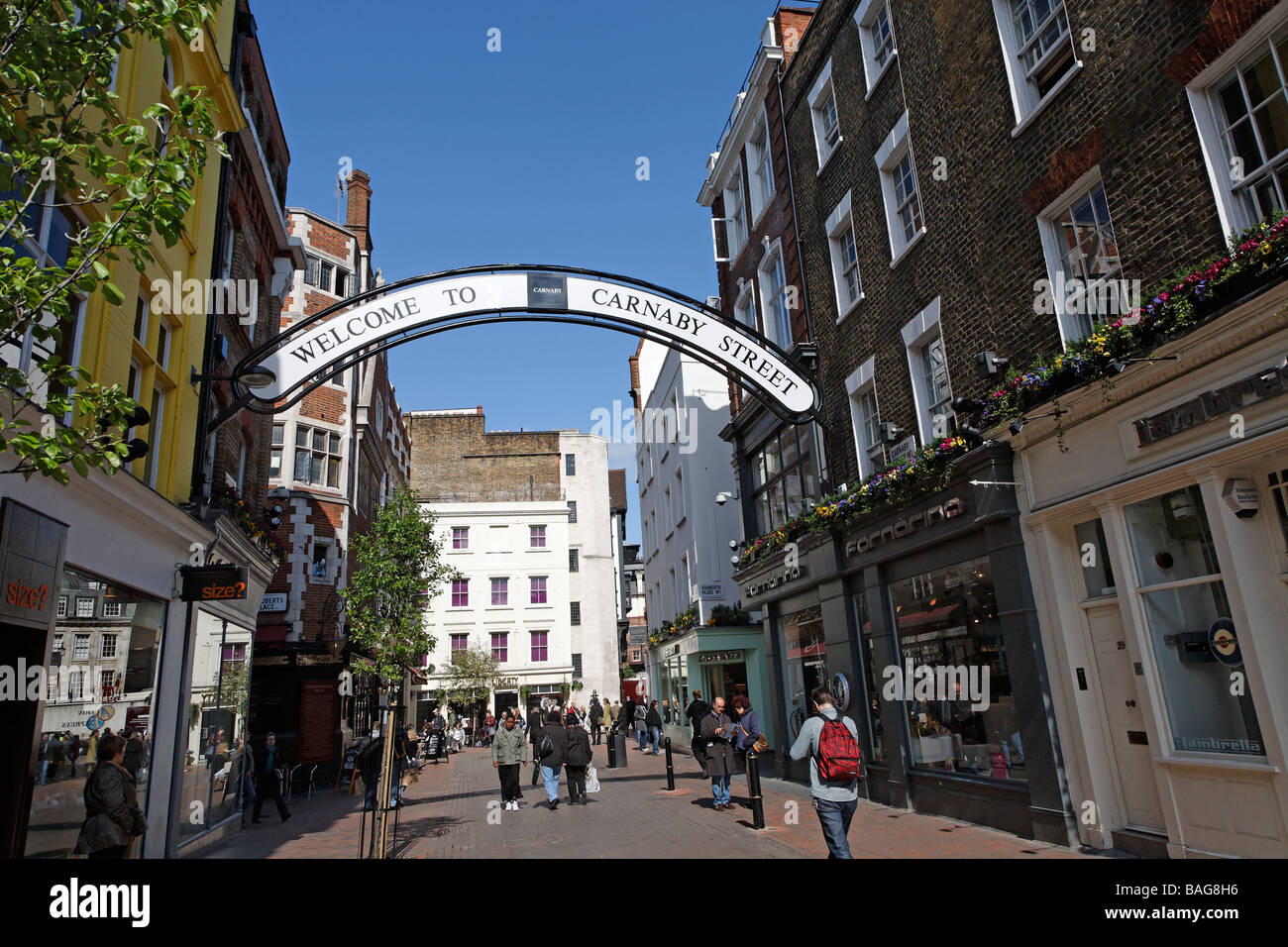 Carnaby Street London England Stock Photo - Alamy