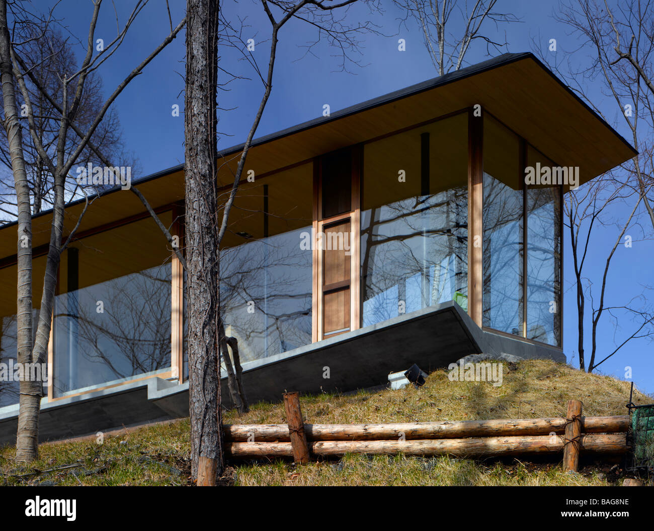 House Crane, Karuizawa, Japan, Atelier Bow-Wow, House crane exterior ...