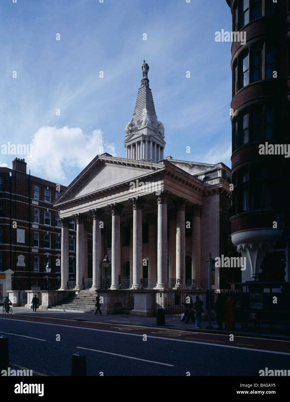 St Georges Church, London, United Kingdom, Hawksmoor and Molyneux Kerr ...