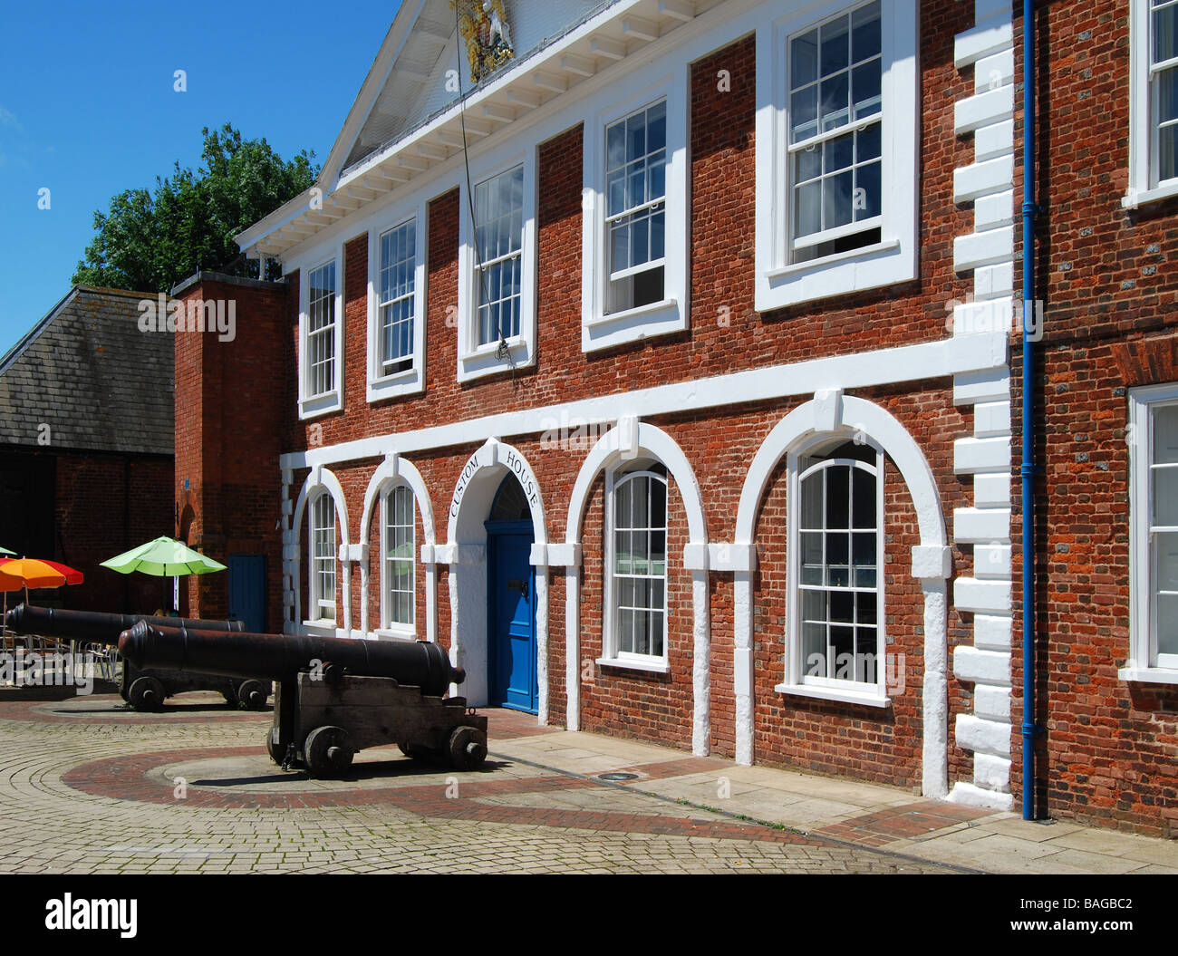 The Old Customs House at Historic Quayside in Exeter Devon England ...