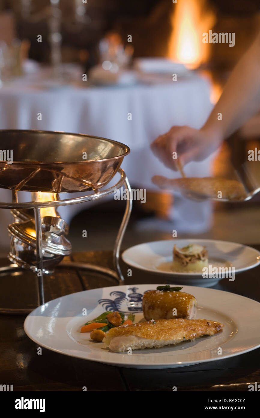 A recipe by chef mathieu fontaine hi-res stock photography and images ...