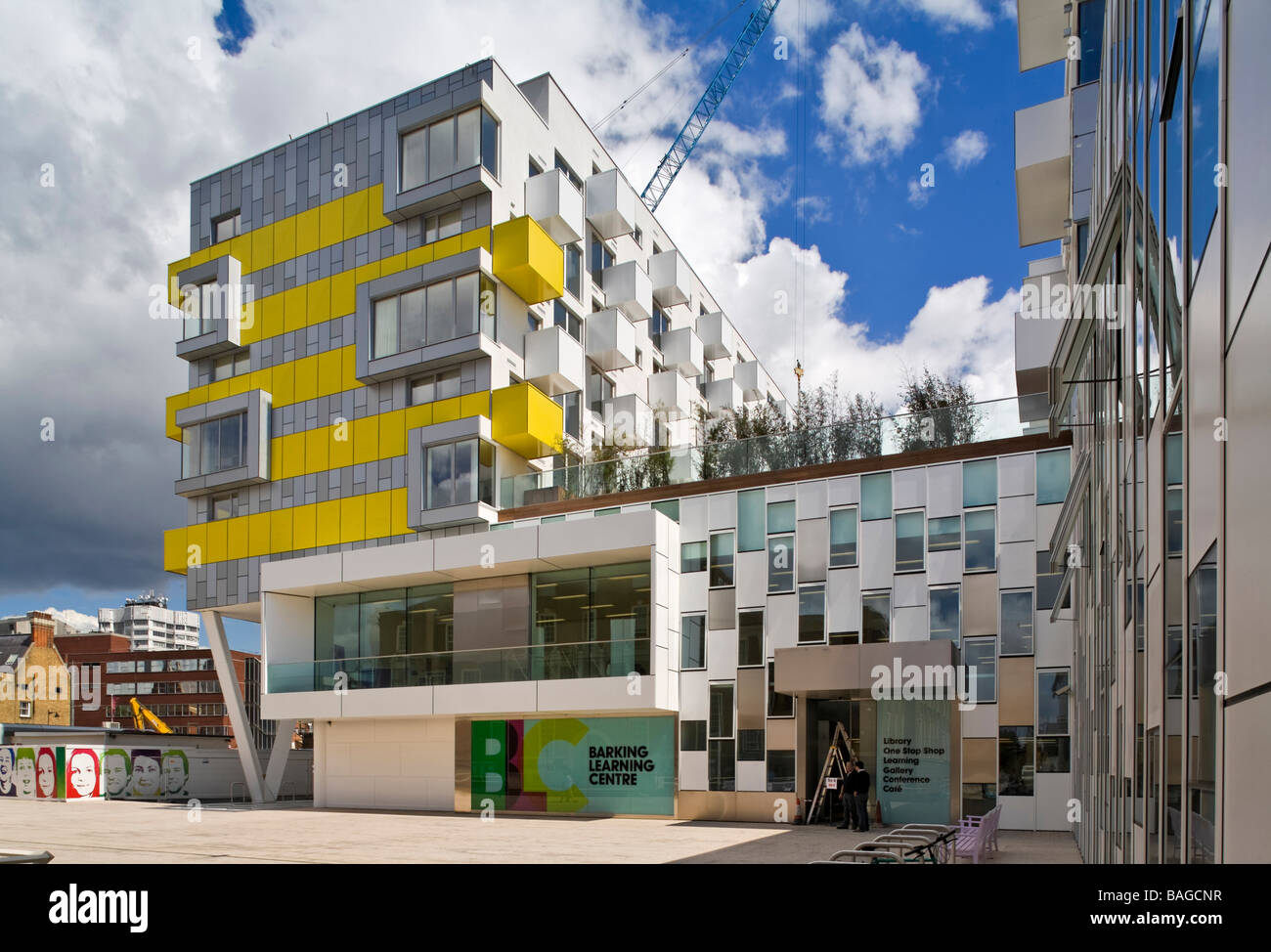 Barking Learning Centre and Apartments, London, United Kingdom, Ahmm ...