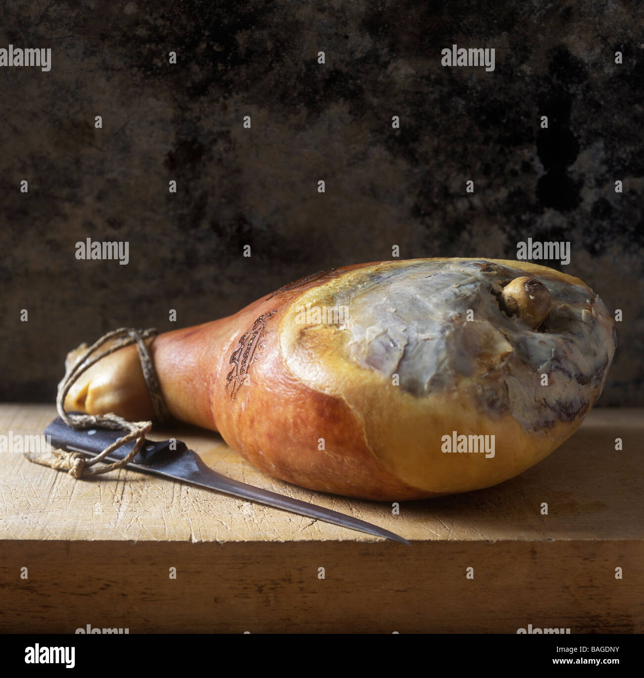 Italy, Emilia Romagna, Parma, Parma ham, design Valerie Lhomme Stock ...