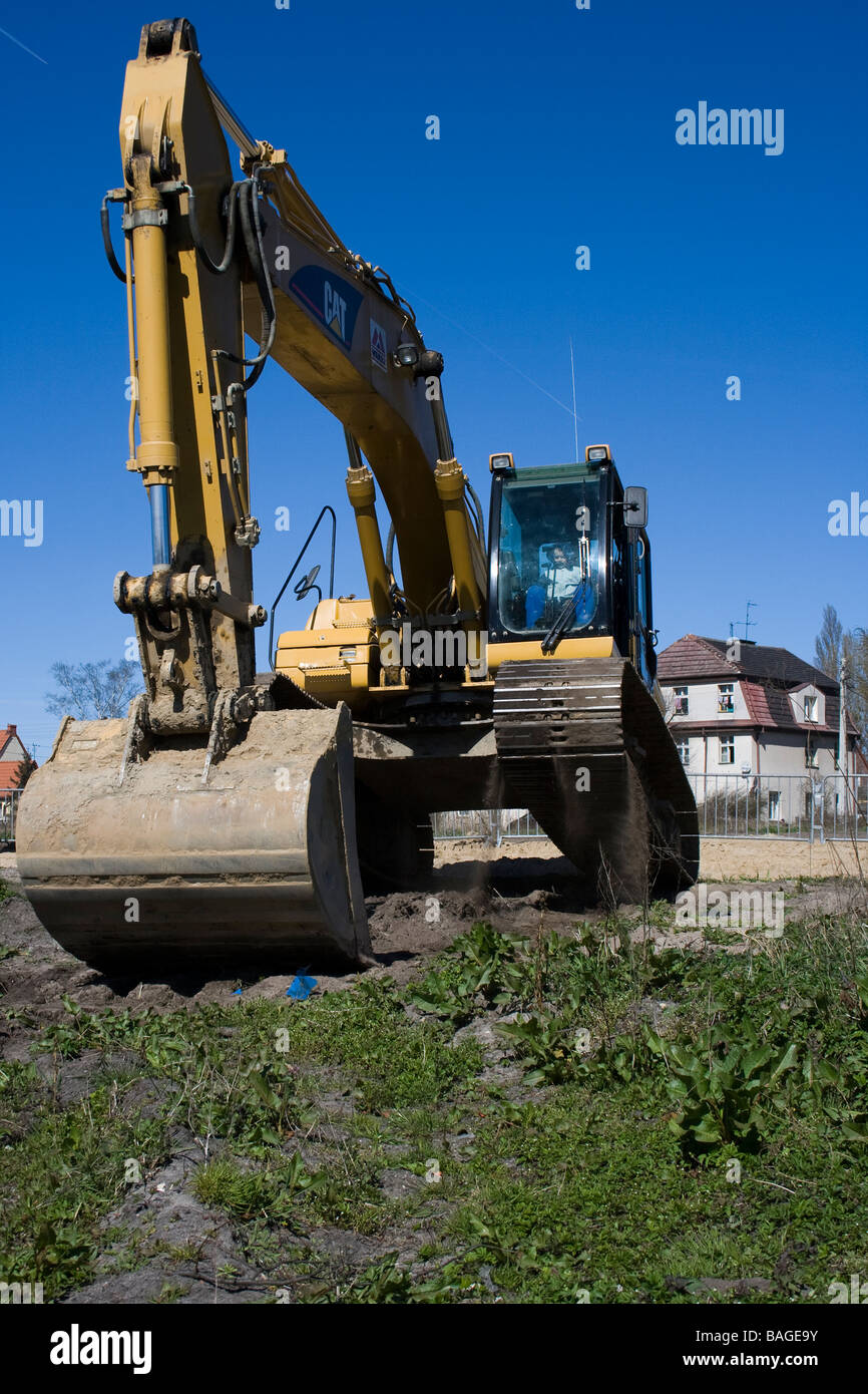 Young boy was invited to operate construction tractor, with ...