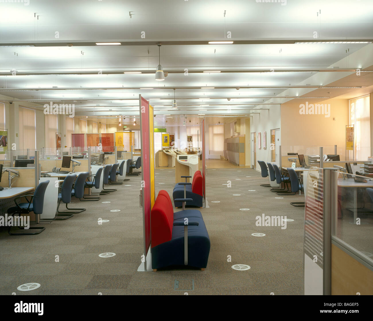 BURNLEY JOB CENTRE, ALLIES AND MORRISON, BURNLEY, UNITED KINGDOM Stock ...