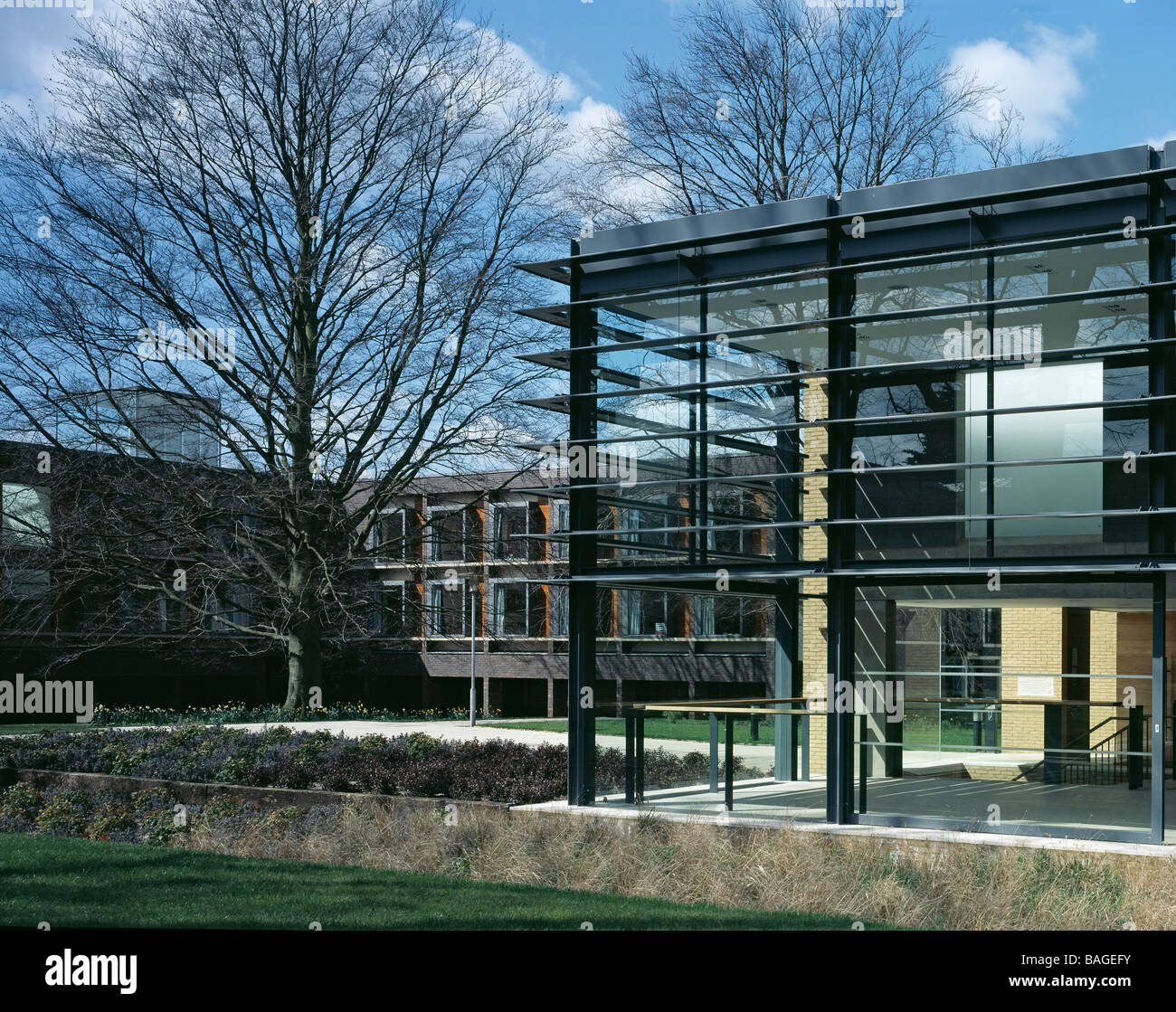 Fitzwilliam college university of cambridge hi-res stock photography ...