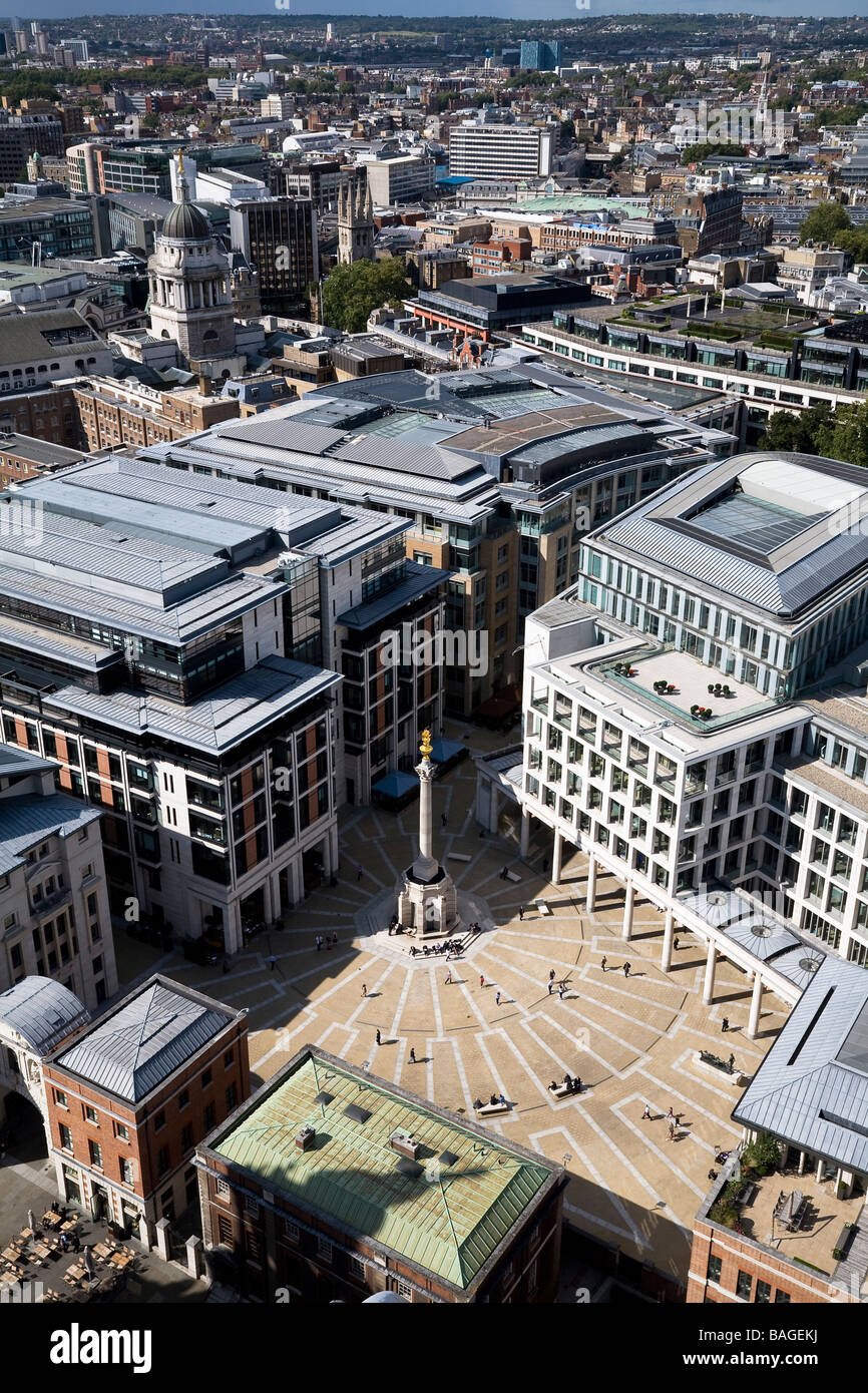 Paternoster Square, Paternoster Square, London, UK, 2003 Stock Photo ...