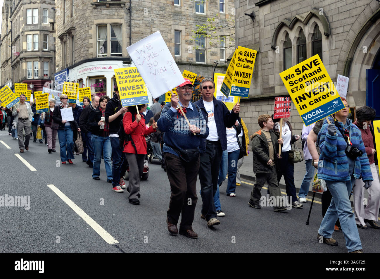 World poverty protest hi-res stock photography and images - Alamy
