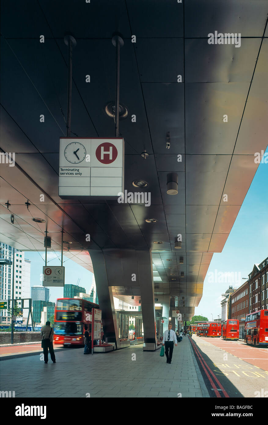 Vauxhall Cross Bus Station, London, United Kingdom, Arup Associates ...