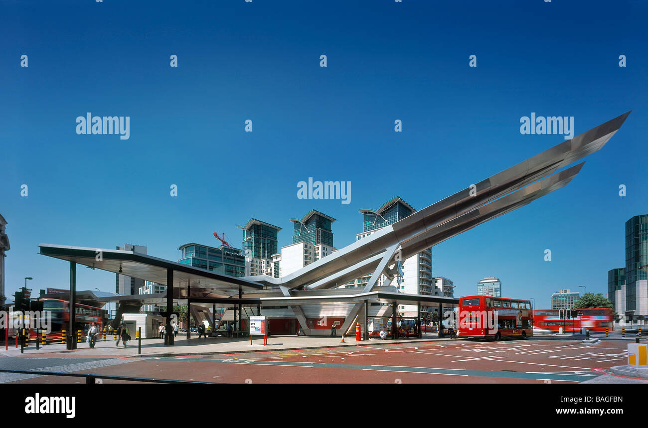 Vauxhall Cross Bus Station, London, United Kingdom, Arup Associates ...