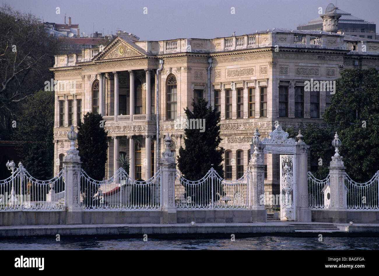Turkey, Istanbul, Dolmabahce Palace on the Bosphorus Stock Photo - Alamy