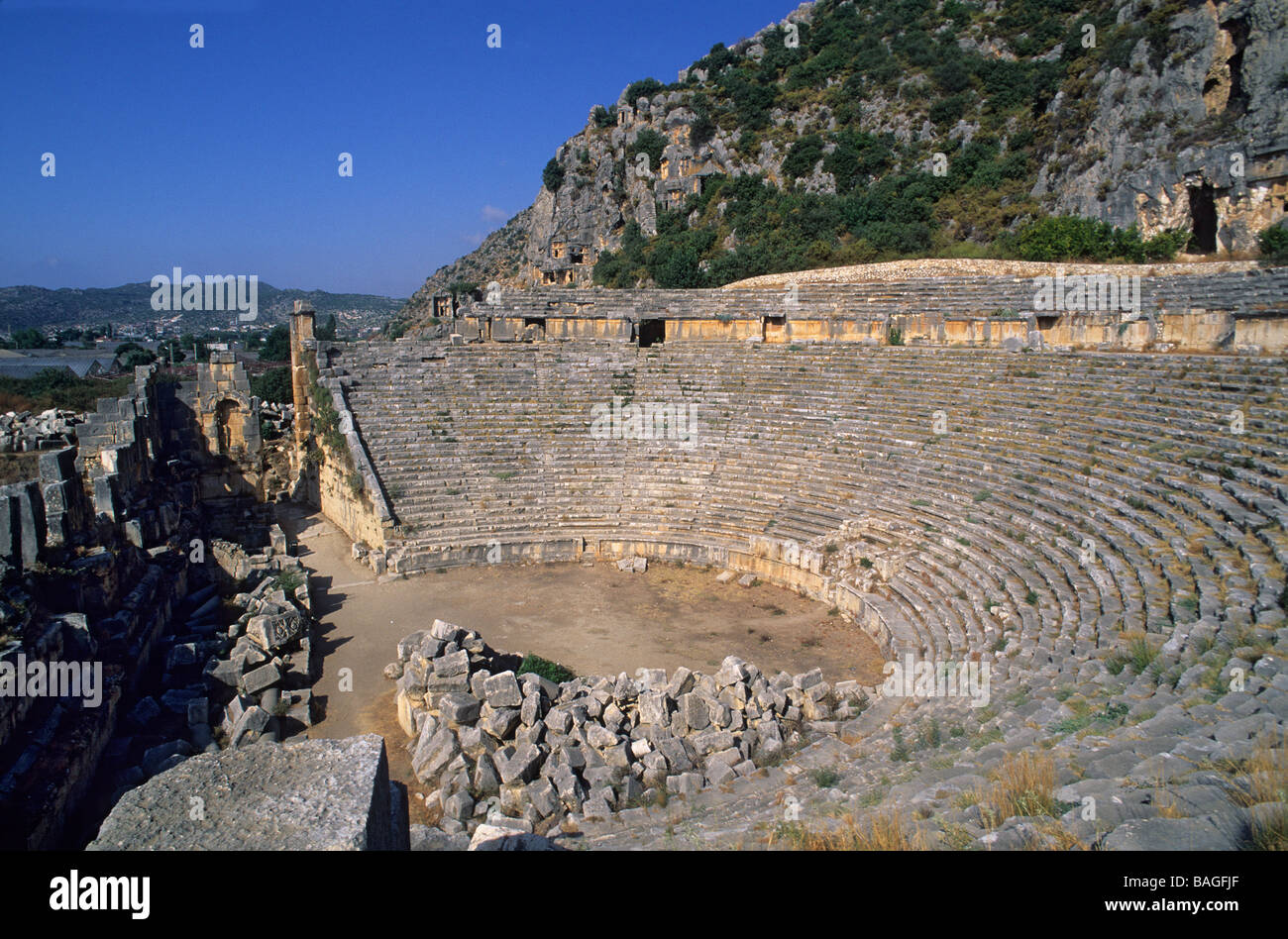 Turkey, Mira, the ruins Stock Photo - Alamy