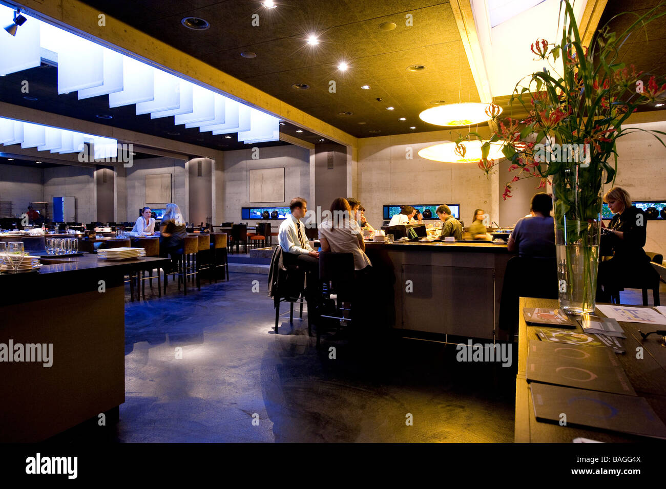 Switzerland, Basel, the Asian restaurant Noohn Stock Photo - Alamy