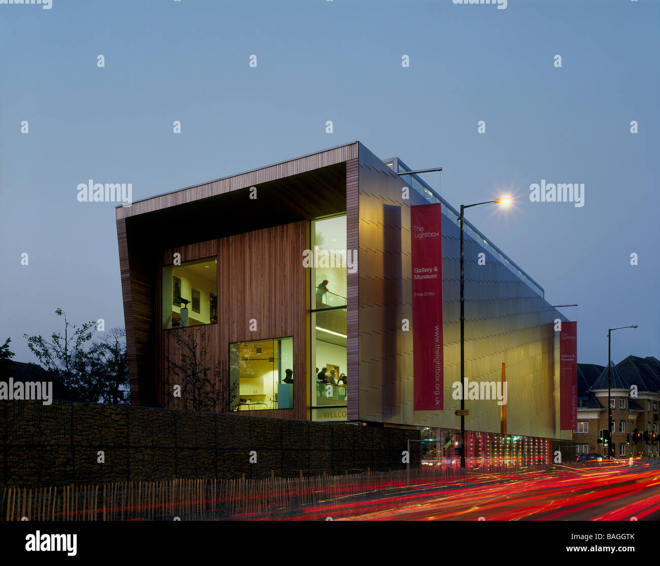 The lightbox gallery and museum hi-res stock photography and images - Alamy