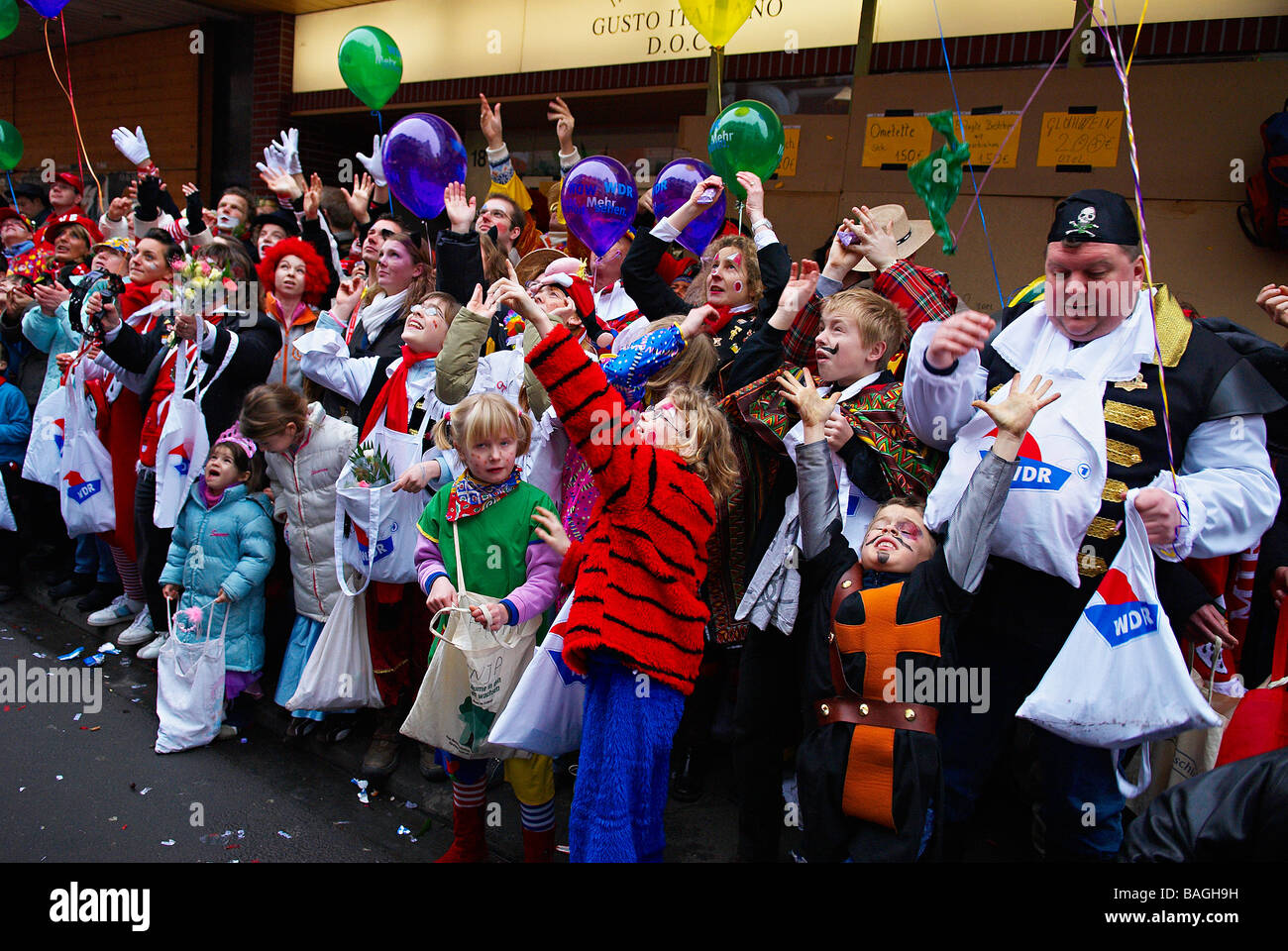 Germany, North Rhine-Westphalia, Cologne, carnival in February, the ...