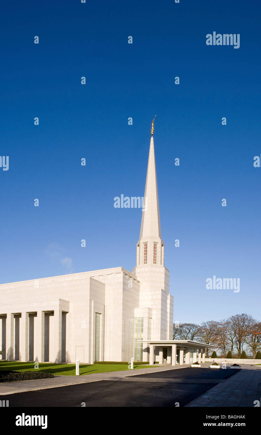 Mormon temple chorley hi-res stock photography and images - Alamy