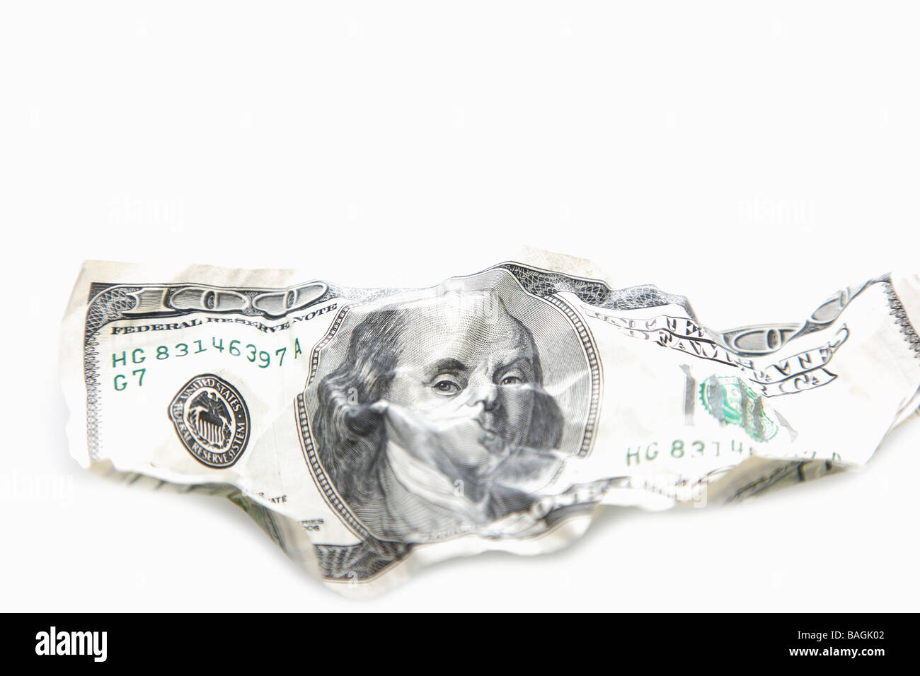 Dollars against white background Stock Photo - Alamy