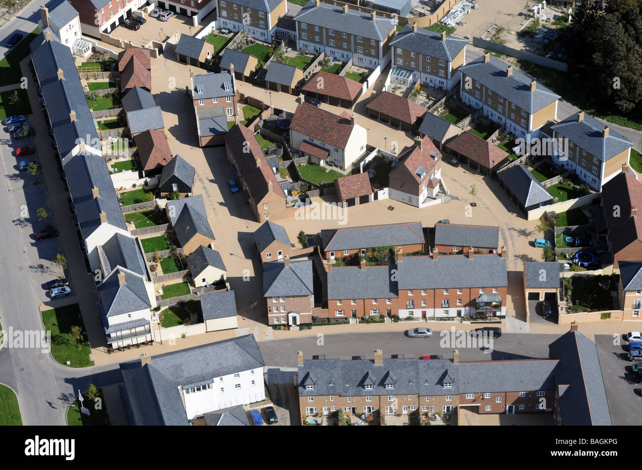 Poundbury village in Dorset, Britain, UK Stock Photo - Alamy