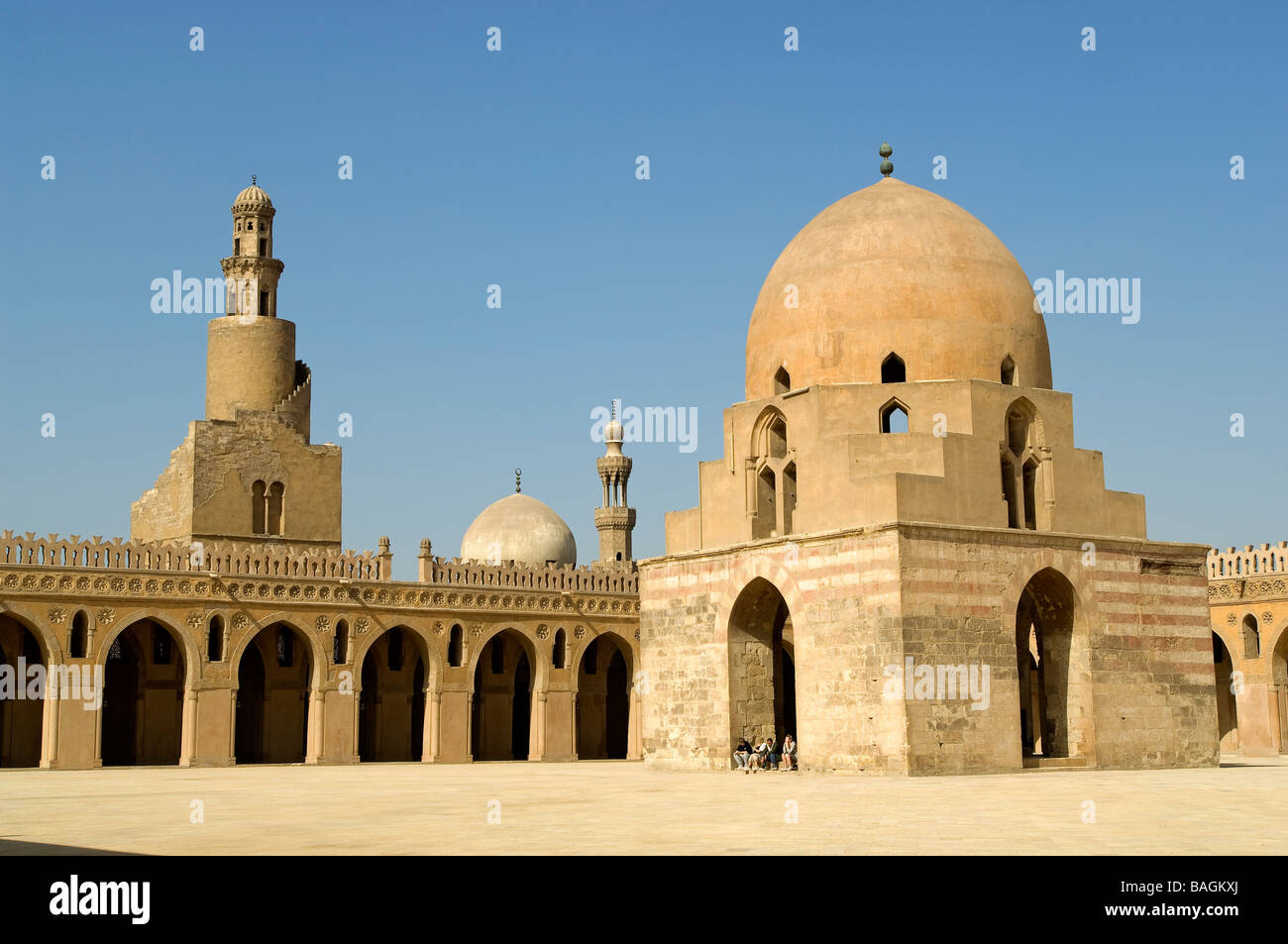Egypt, Cairo, old town listed as World Heritage by UNESCO, Ibn Tulum ...