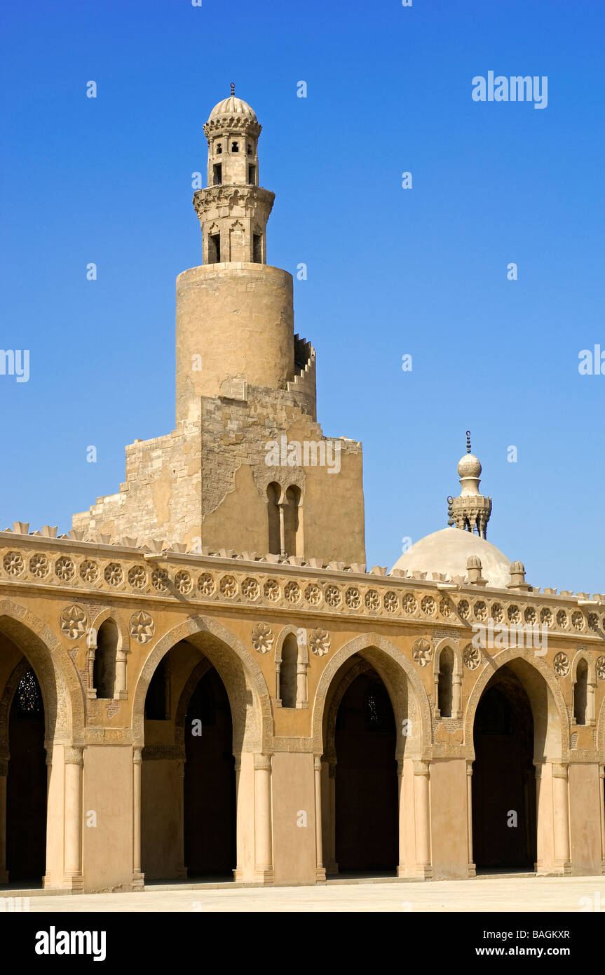 Egypt, Cairo, old town listed as World Heritage by UNESCO, Ibn Tulum ...