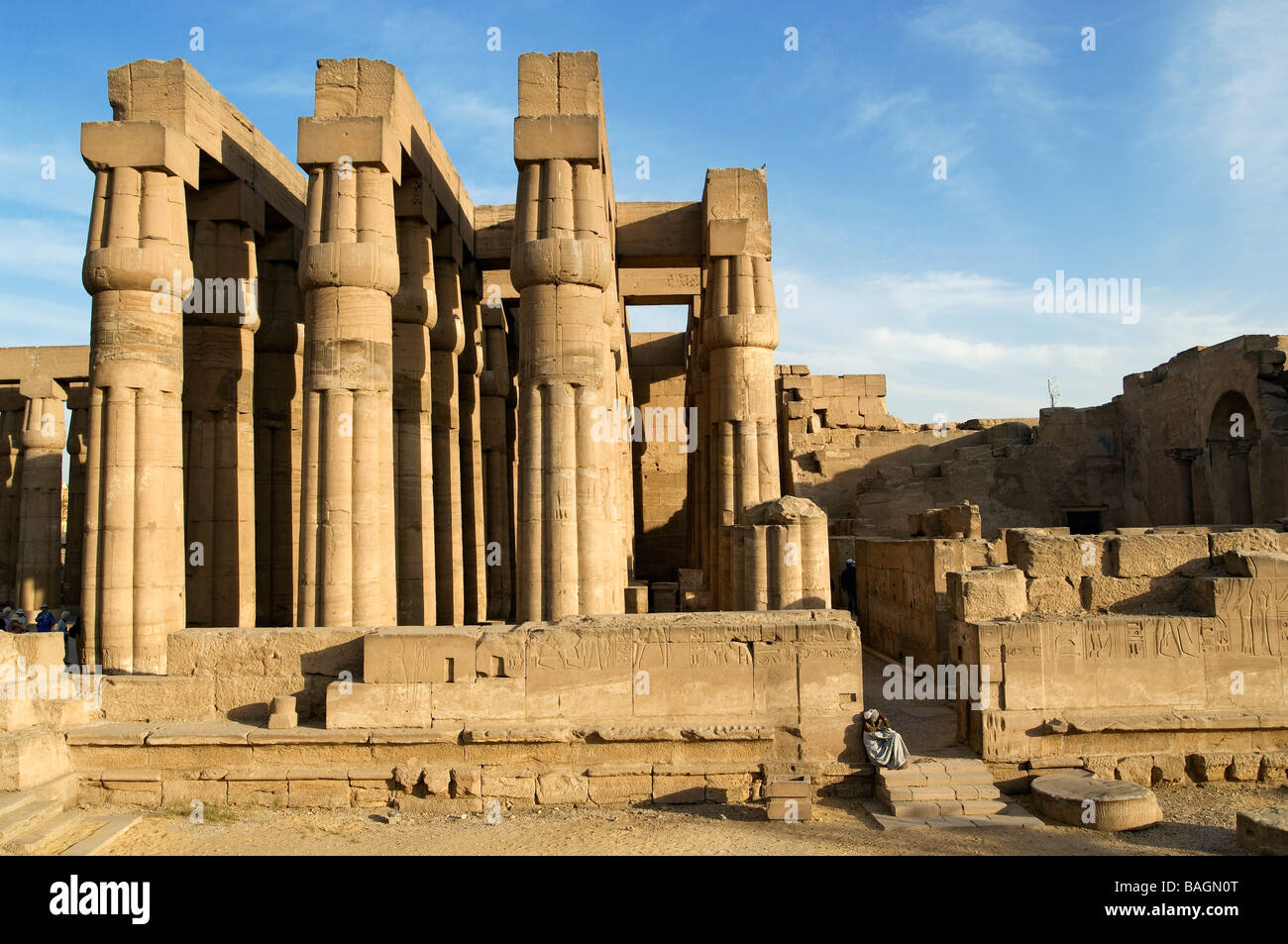 Egypt, Upper Egypt, Nile Valley, Luxor Temple listed as World Heritage ...