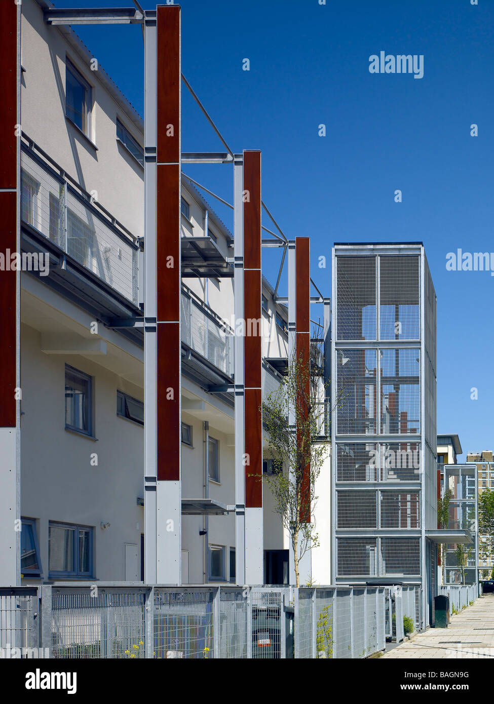 BROOKS ROAD ESTATE, BELL PHILLIPS ARCHITECTS, LONDON, UNITED KINGDOM ...