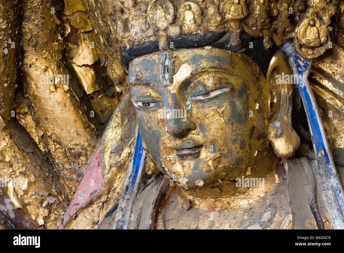 Dazu Rock Carving Grottoe Baodingshan No 8 cave Chongqing China Asia ...