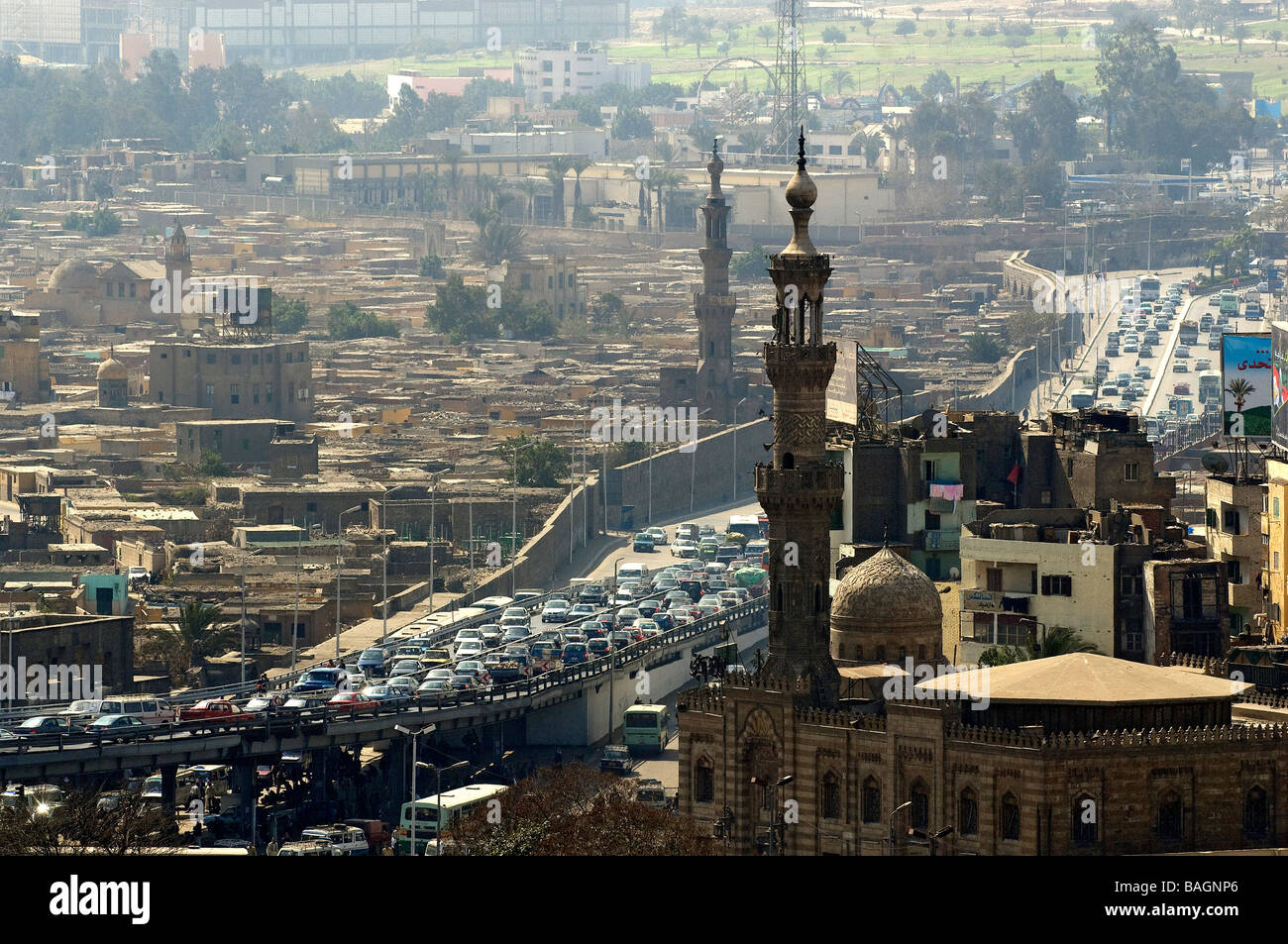 Egypt, Cairo, traffic jam Stock Photo - Alamy