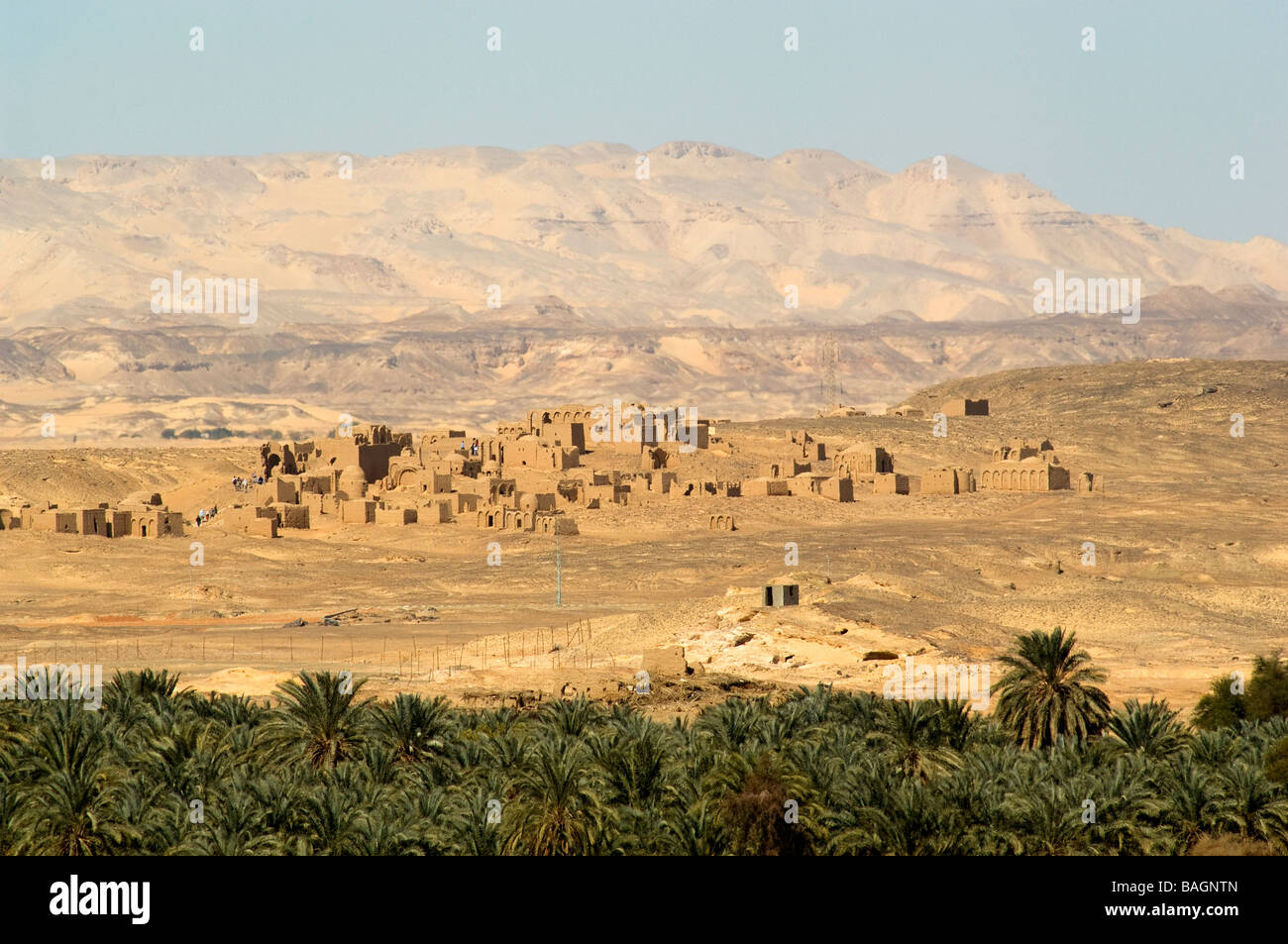 Egypt, Upper Egypt, Libyan Desert, Kharga Oasis, Bagawat Coptic ...