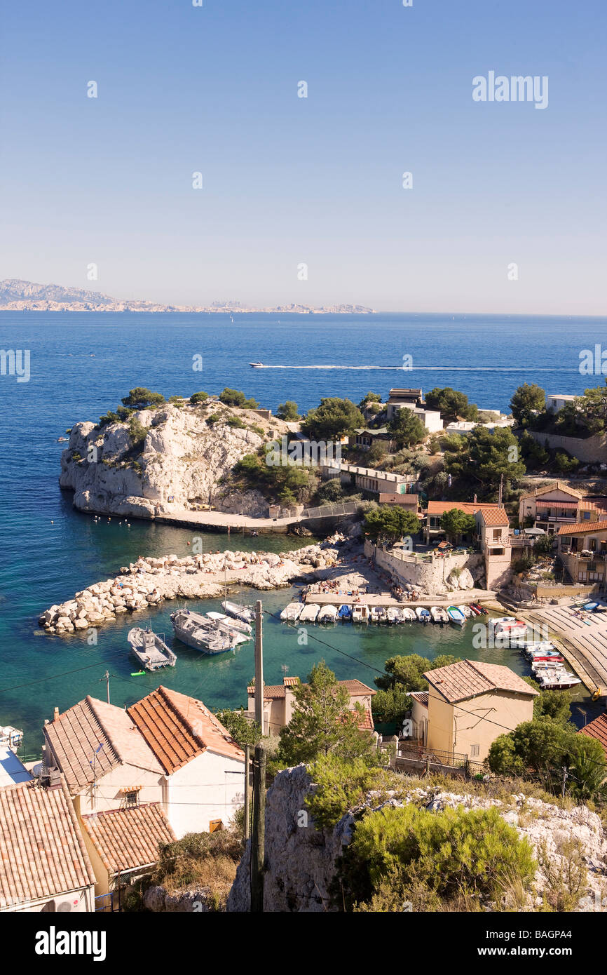 France, Bouches du Rhone, Marseille, the Cote Bleue (the Blue Coast ...