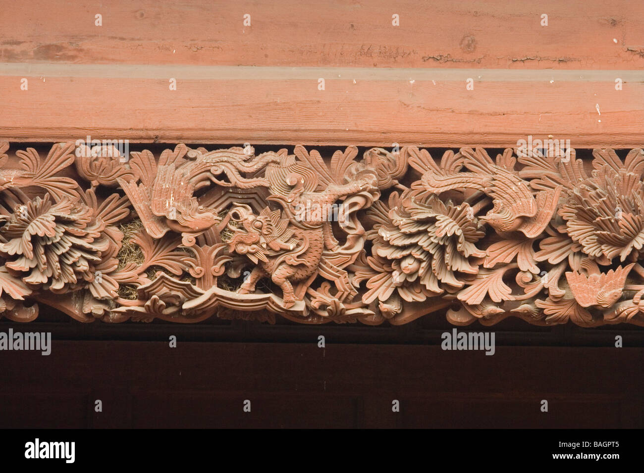 Wood carving folk architecture Historical Qing dynasty Qianlong ...