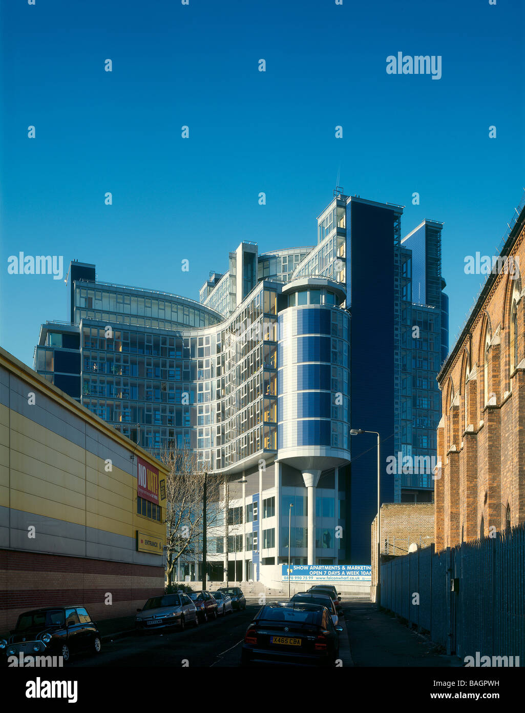 Falcon Wharf, London, United Kingdom, Burland Tm Architects, Falcon ...