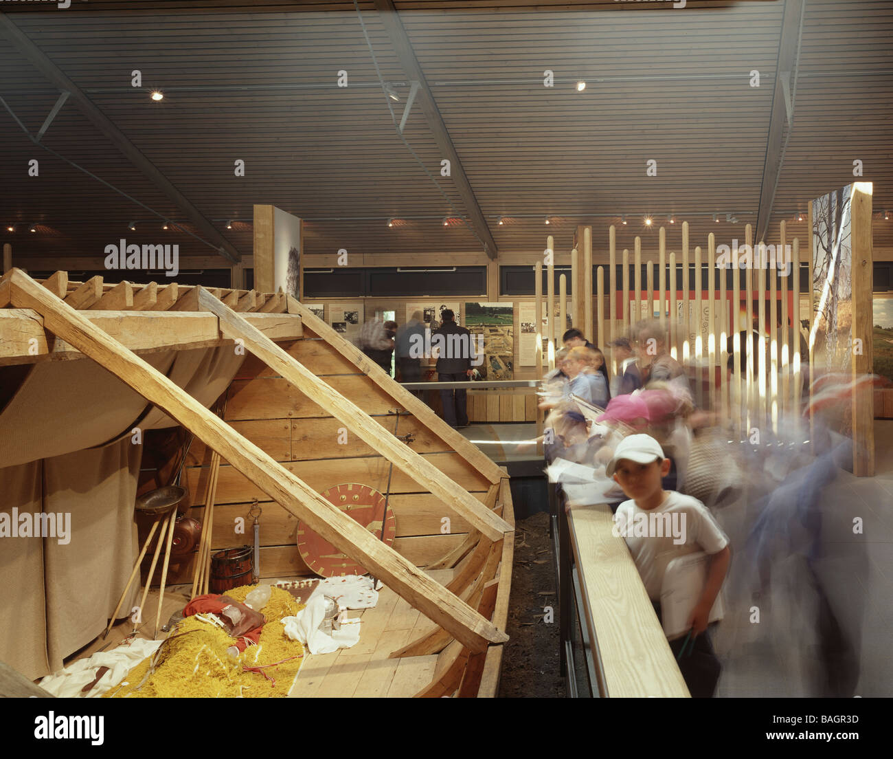 Sutton Hoo Exhibition Site, Woodbridge, United Kingdom, Van Heyningen ...